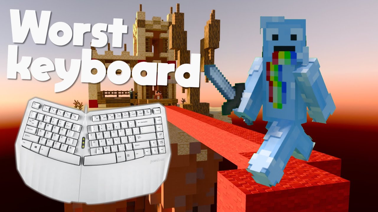 Treasure Wars With The WORST Keyboard - YouTube