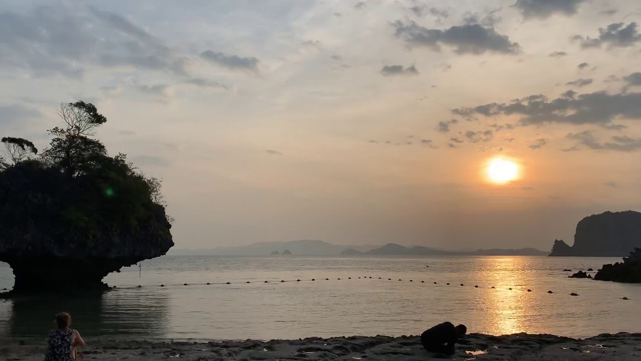 Beautiful Sunset in Krabi - YouTube