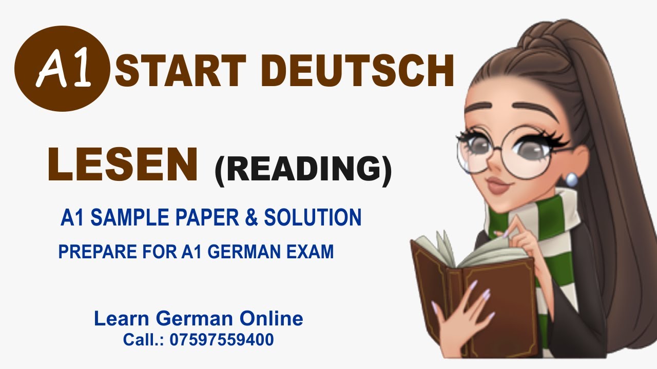 Goethe Zertifikat A1(Lesen)| Start Deutsch1| Exam Analysis and TIPS ...