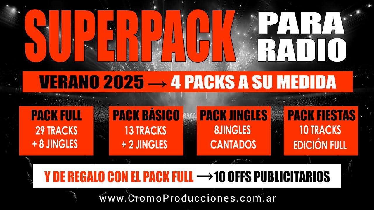 👉 Packs de ARTÍSTICA Para RADIOS y Programas VERANO 2025 - YouTube