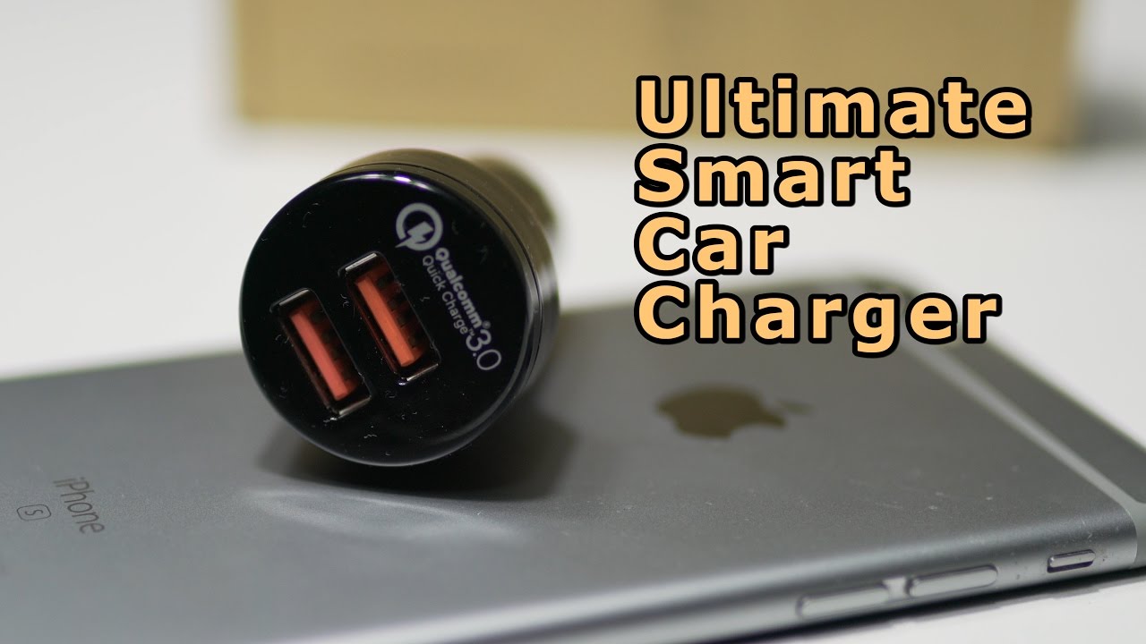 Ultimate Smart Phone Car Charger | Quick Charge - YouTube
