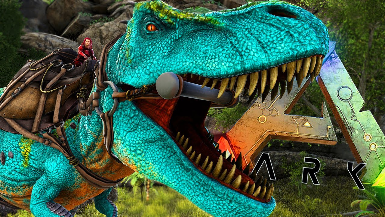 DOMANDO O PRIMEIRO REX!!! 06 Ark: Survival Evolved Rushando The Island ...