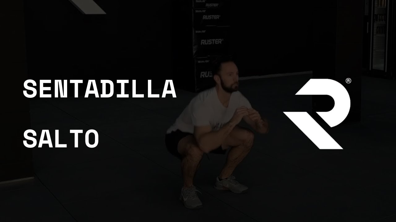 Sentadilla con salto | Ejercicios - YouTube