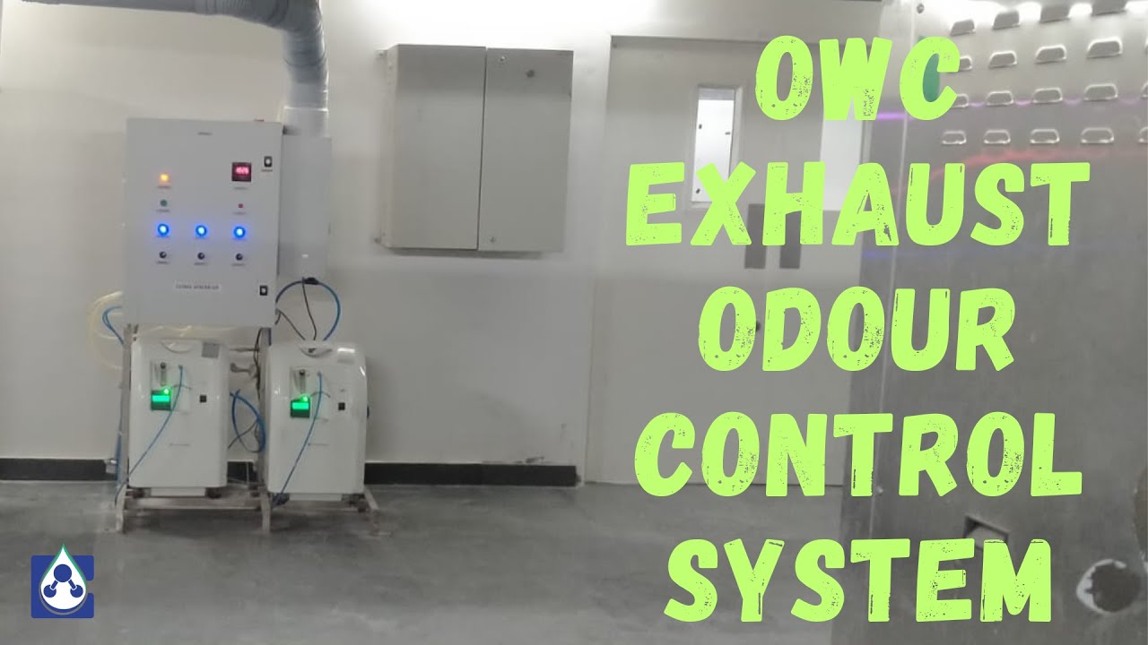 OWC room exhaust air Odour Control System. Duct Mounted Odour Control ...