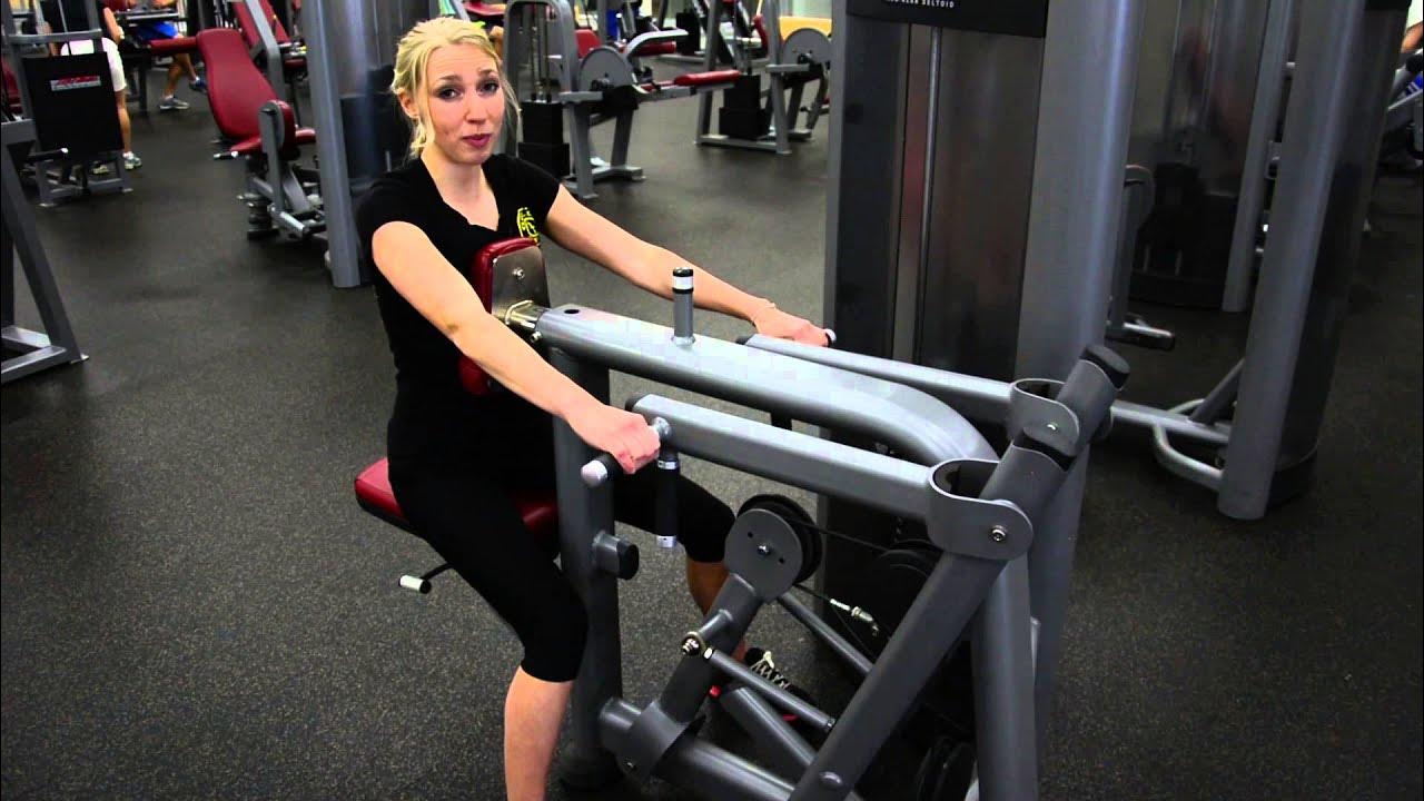 Beginner Strength Training Workout on Machines - YouTube