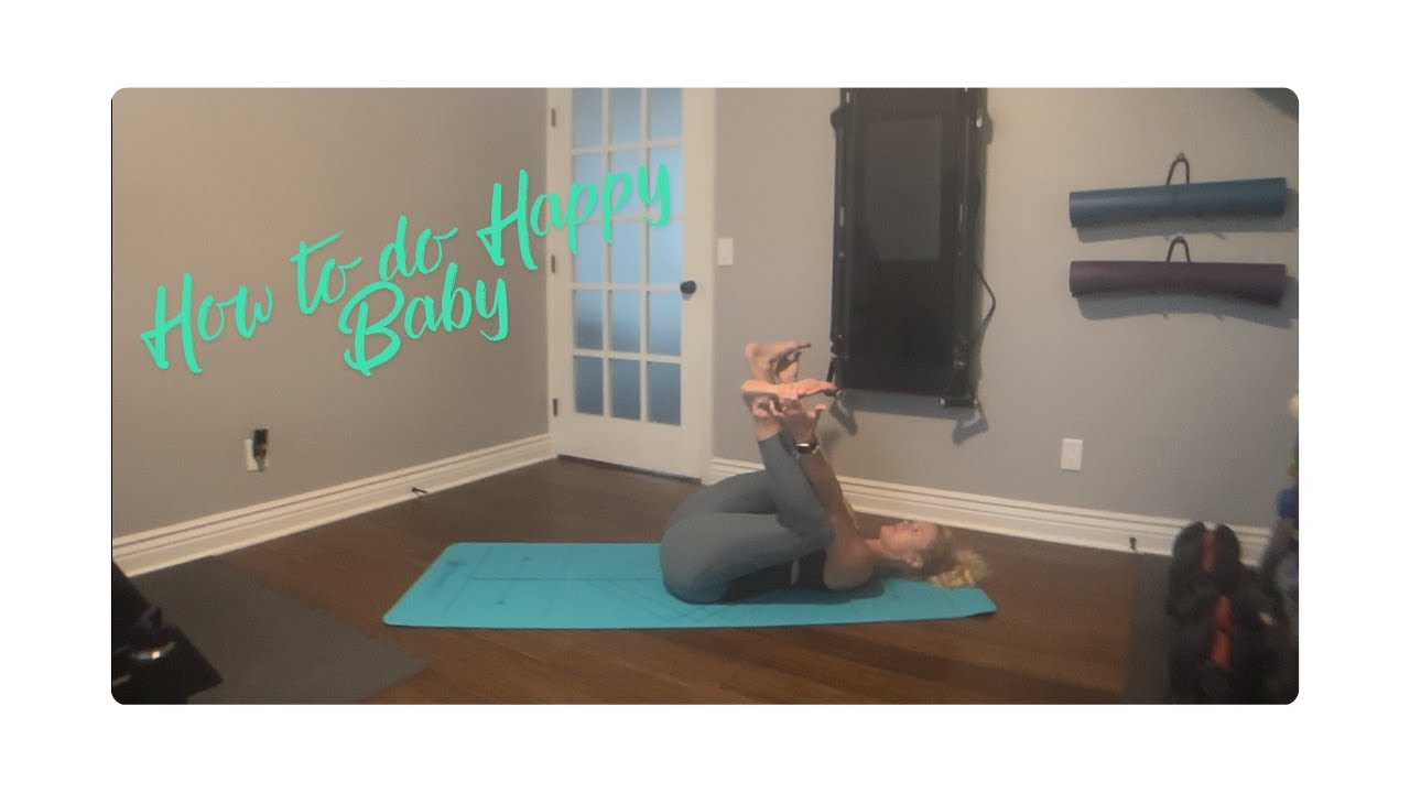 WTH? Yoga Bite How to do Happy Baby - YouTube