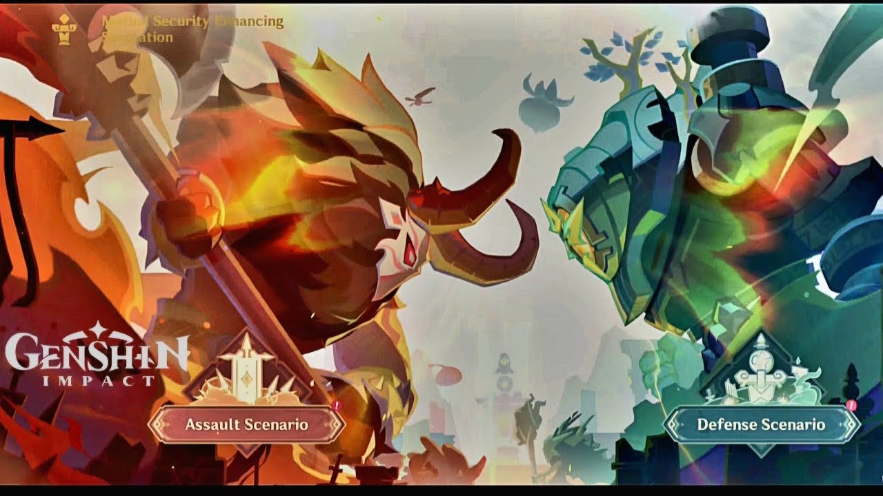 Genshin Impact | Mutual security enhancing Simulation event | Scenarios ...