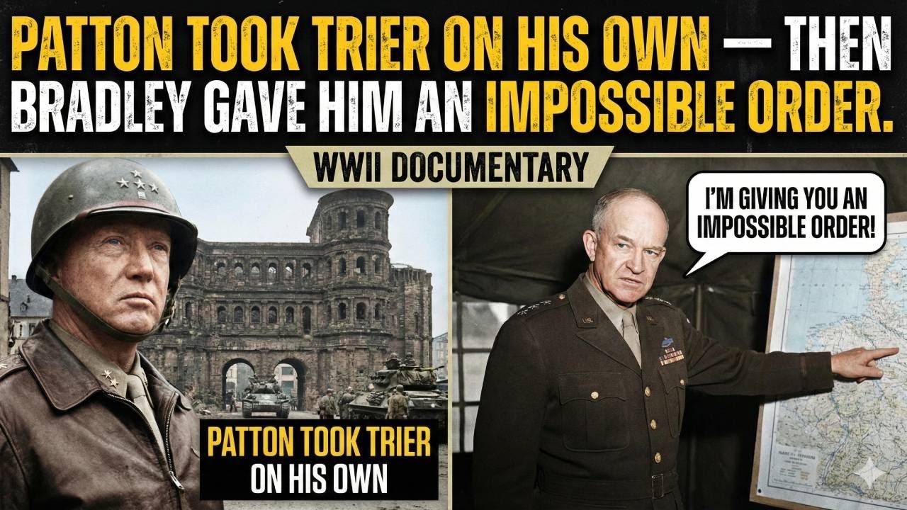 Patton Took Trier on His Own — Then Bradley Gave Him an Impossible ...