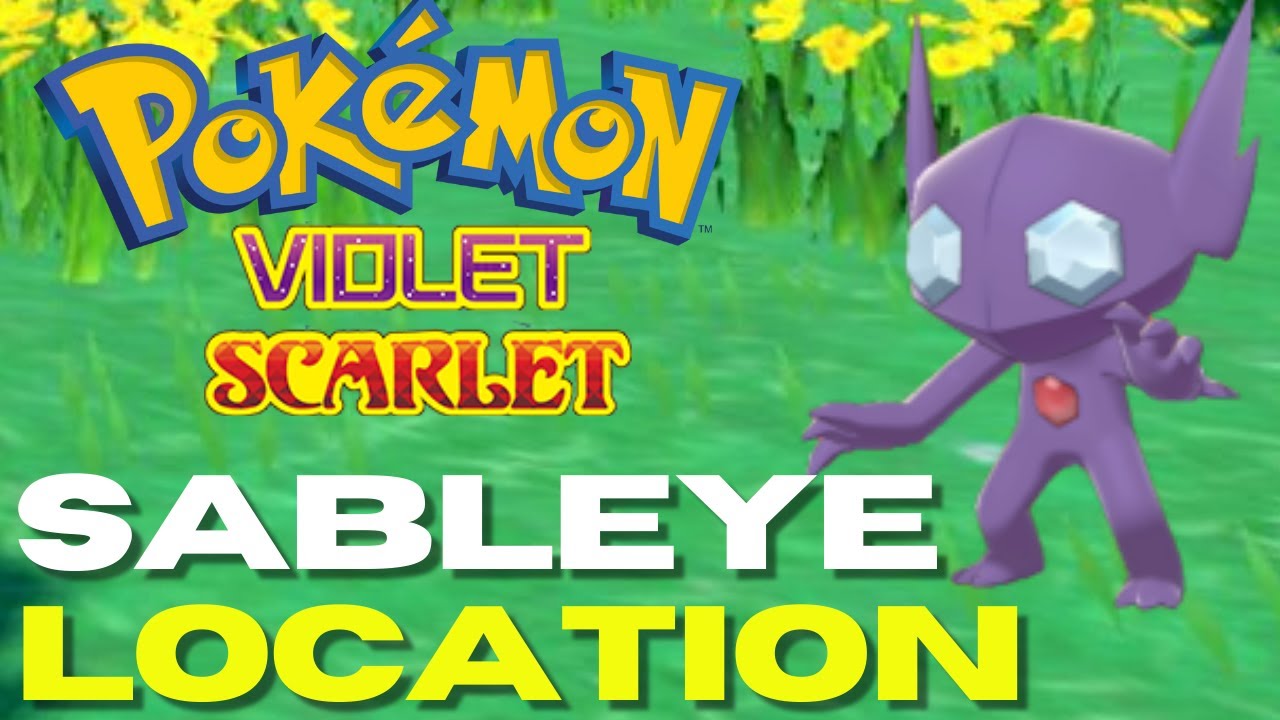 How To Get Sableye In Pokémon Scarlet & Violet (Sableye Location) - YouTube