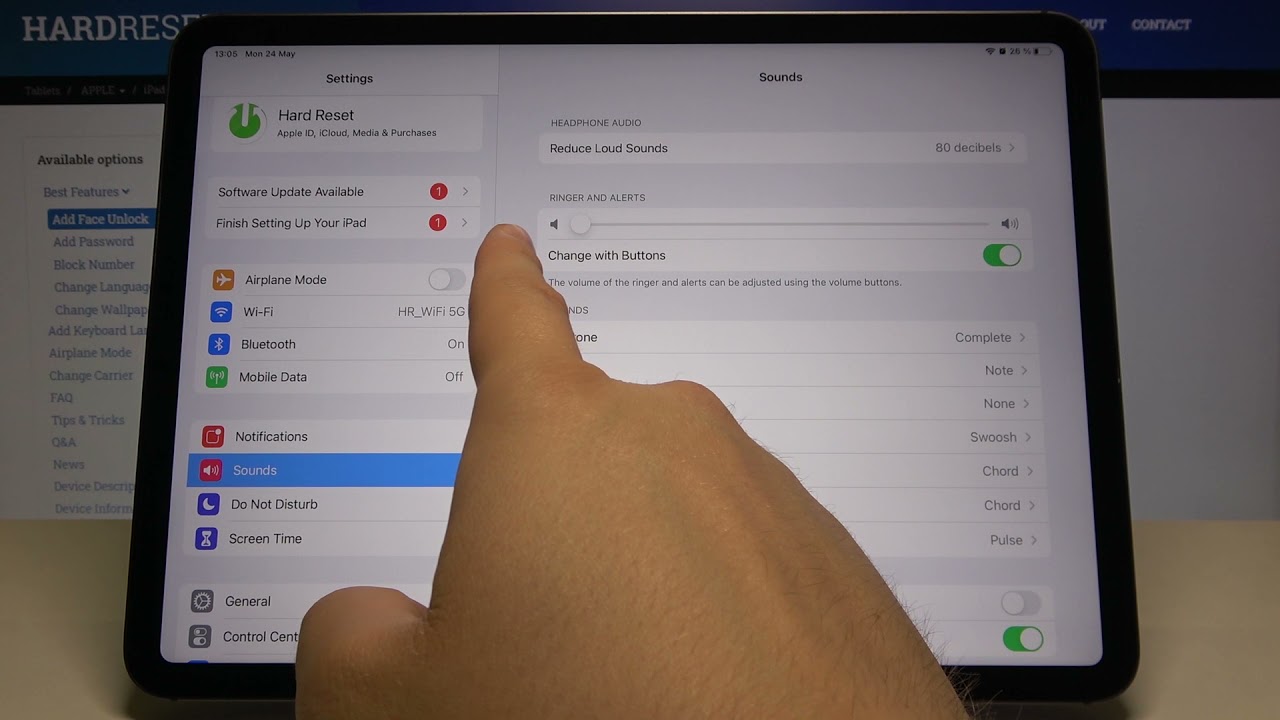 How to Disable Ringtone Volume in iPad Pro 11 2021? - YouTube