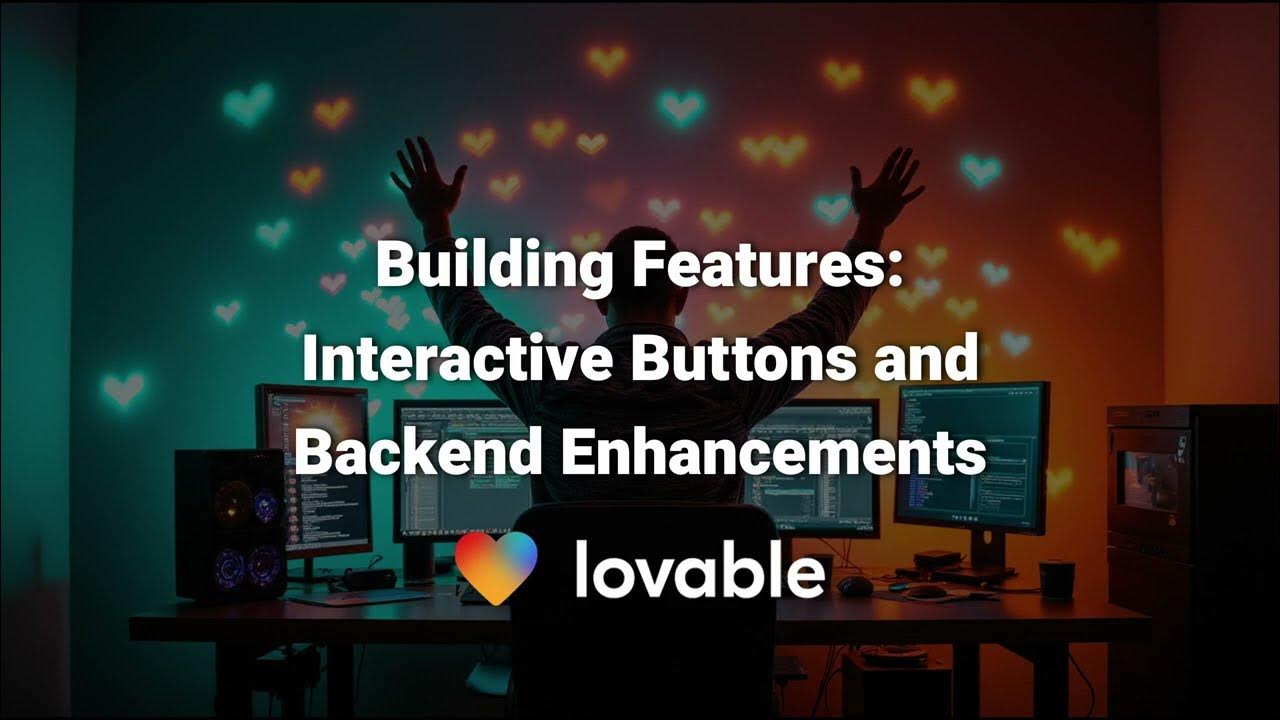 Chapter 16: Building Features - Interactive Buttons and Backend Enhancements | Lovable.dev ...