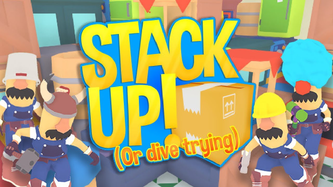 Stack Up - Stack Boxes to SURVIVE!! (4-Player Gameplay) - YouTube