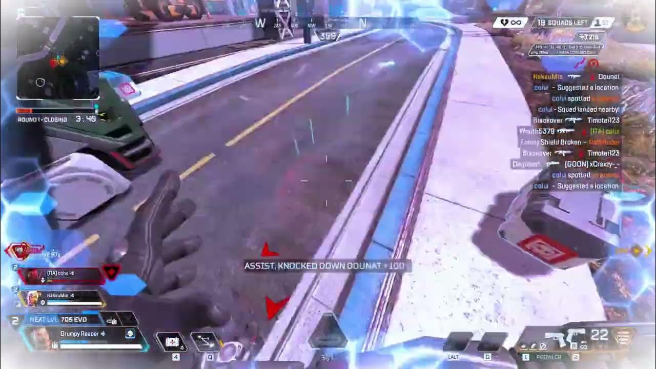 Apex Legends - 1min Relaxing P2020 One Clipping Enemies!! 🌜🌝🌛 - YouTube