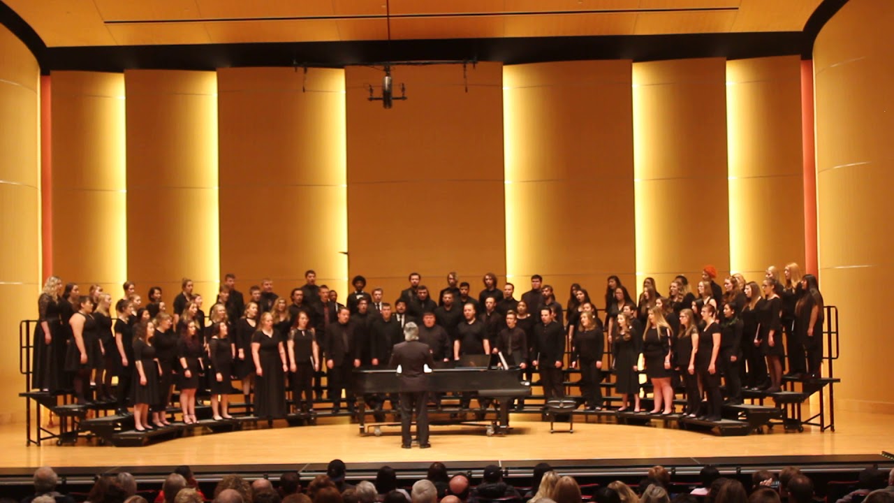 CWU Chorale, Fall Concert, 2018 O Quam Suavis Est - YouTube