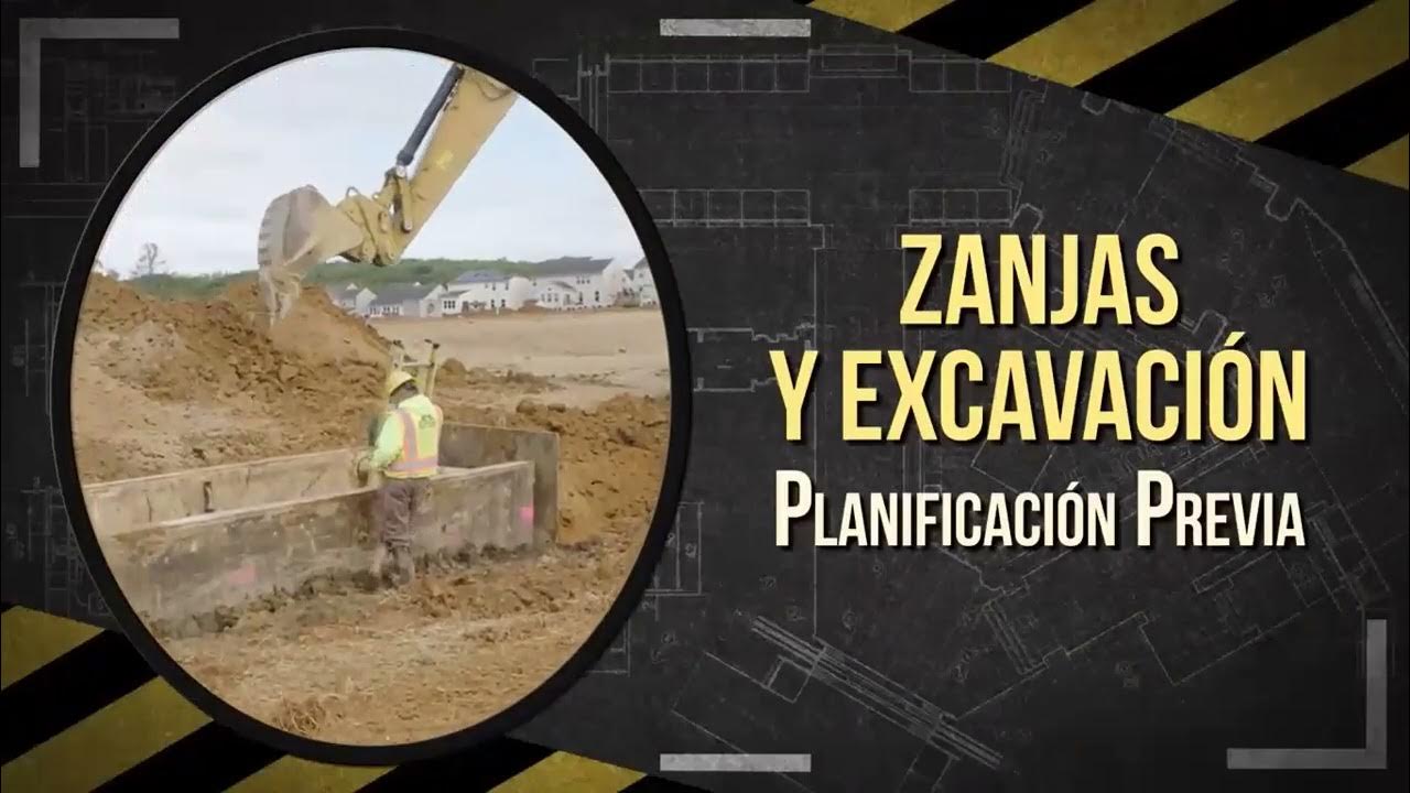 SEGURIDAD EN EXCAVACIONES Y ZANJAS _ MODULO 1 - YouTube