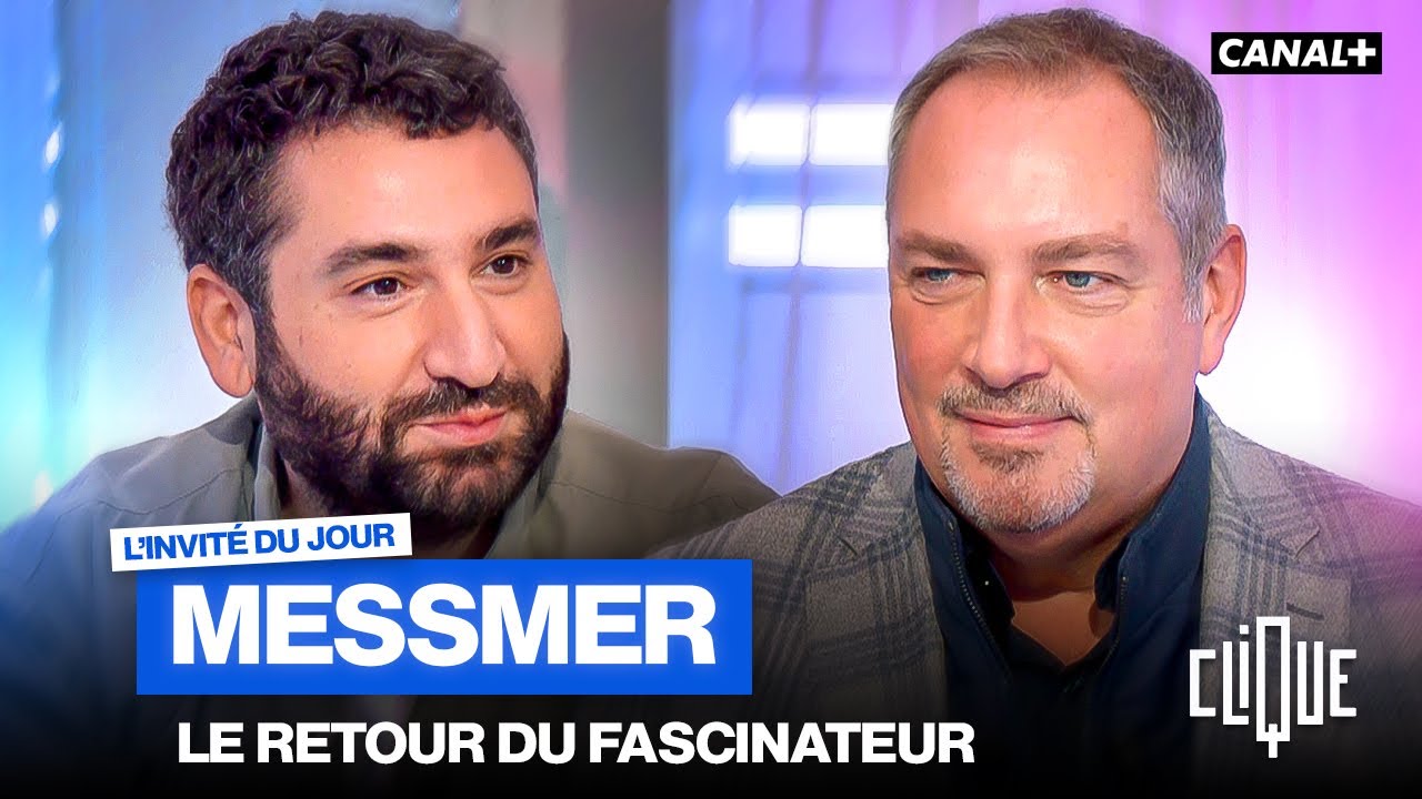 Messmer, le maître de l’hypnose est sur le plateau de Clique - CANAL+ ...