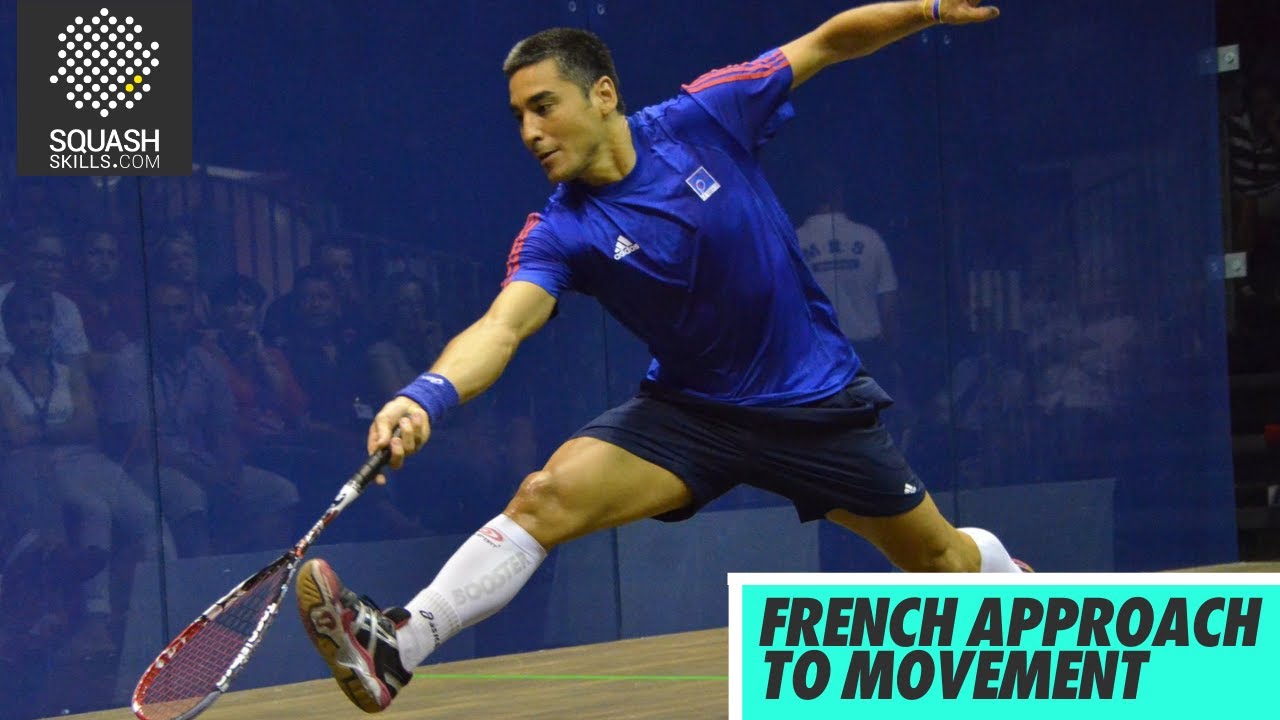 Squash tips: French approach to Movement with Thierry Lincou - YouTube