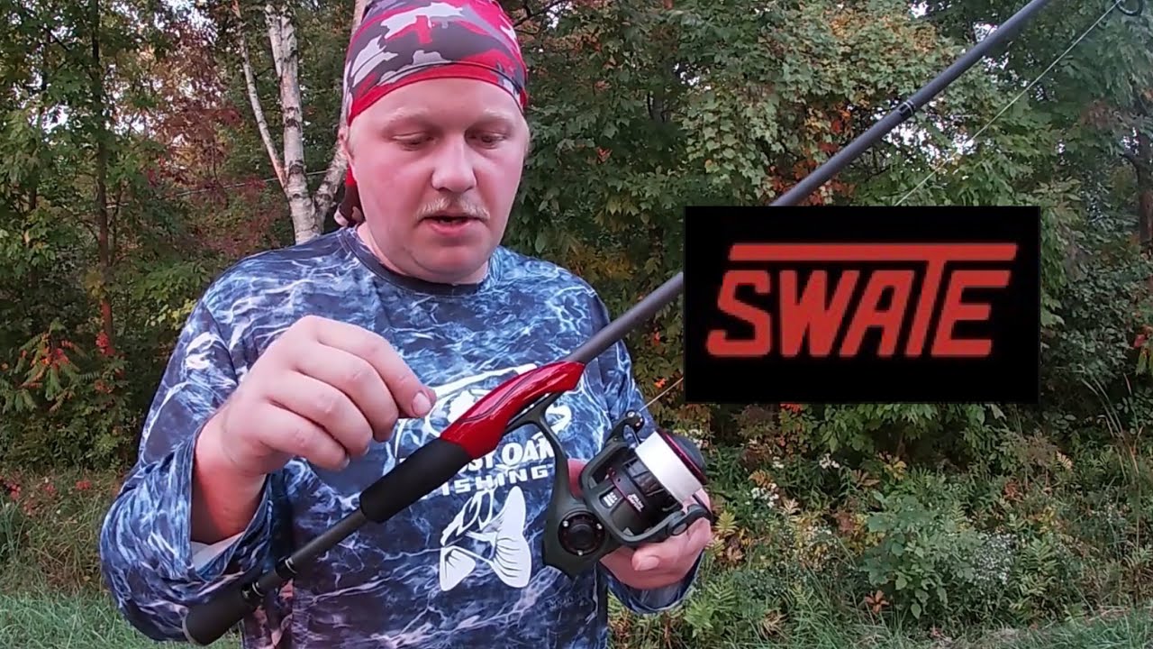 Swate Brigade Black Label Rod Review- My FAVORITE Spinning Rod - YouTube
