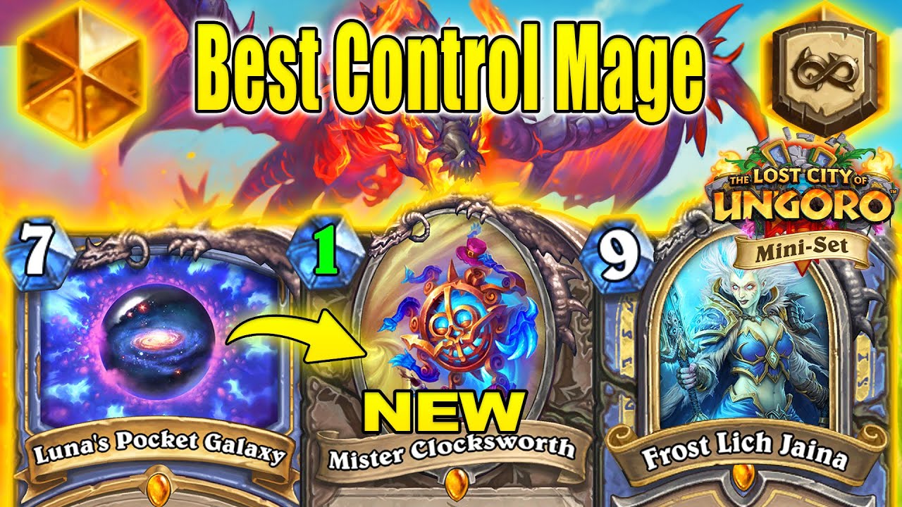 NEW Best Control Mage Deck That's Actually Good! The Lost City of Un ...