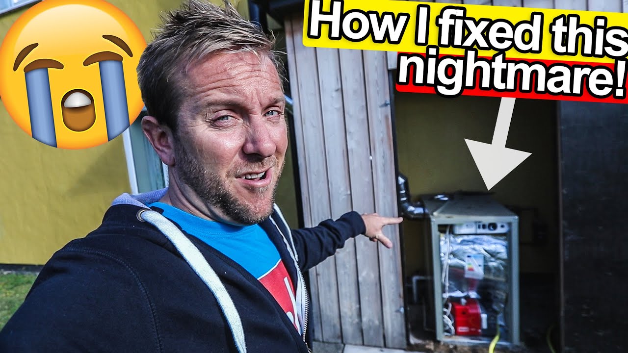 THE WORST HEATING SYSTEM I'VE SEEN - How to fix heating systems. - YouTube
