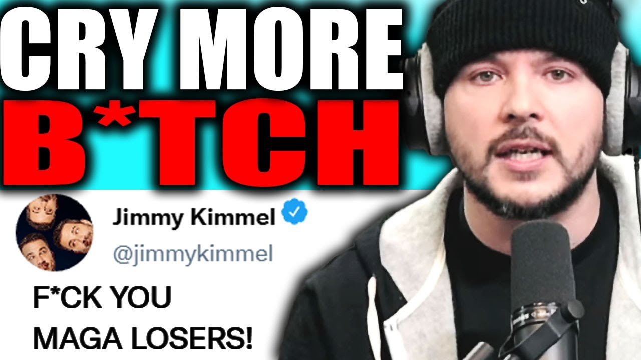 Tim Pool EVISCERATES WOKE Idiot Jimmy Kimmel As He BURSTS Into TEARS ...