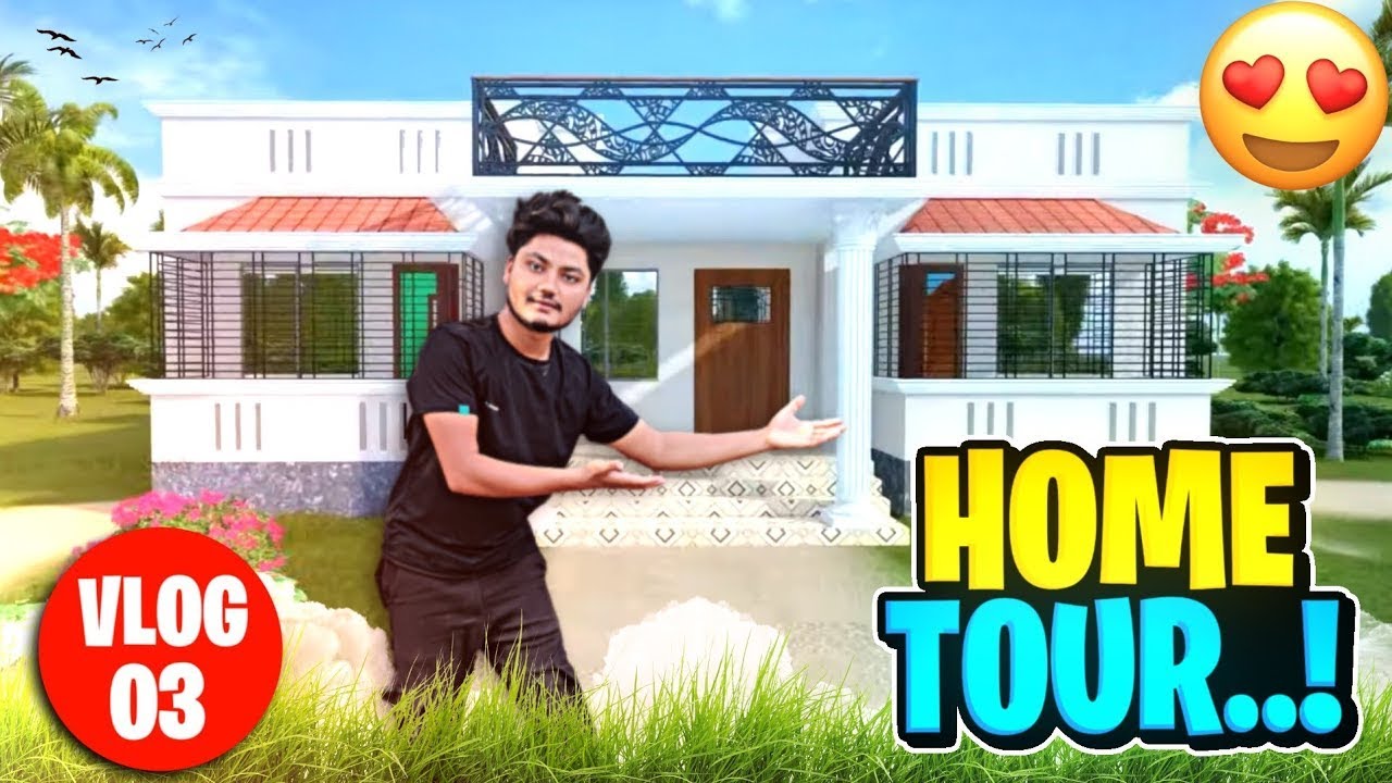 Home Tour আমার স্বপ্নের বাড়ি Vlog 3 By Talha The Kutivai360p - YouTube