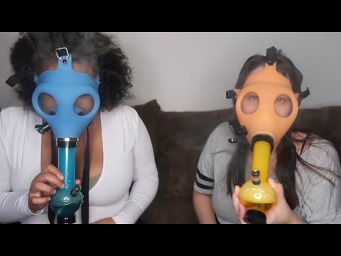 GAS MASK CHALLENGE!!!! - YouTube
