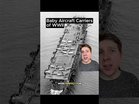 Baby Aircraft Carriers of WWII