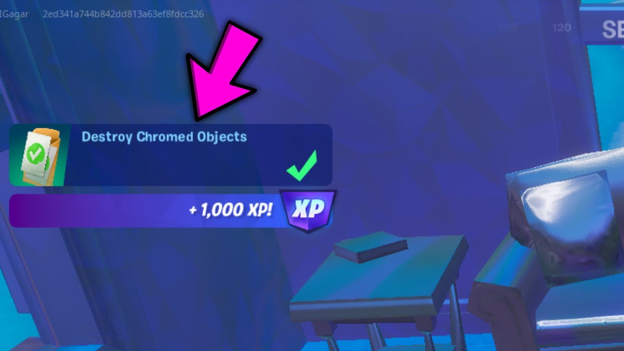 Destroy Chromed Objects || Fortnite Daily Quests - YouTube