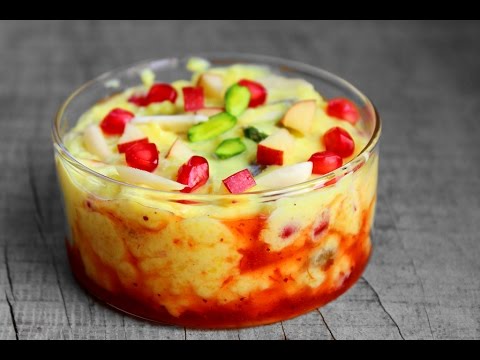 Phirni made with fruits - a delightful festival recipe[Fruity phirni ...