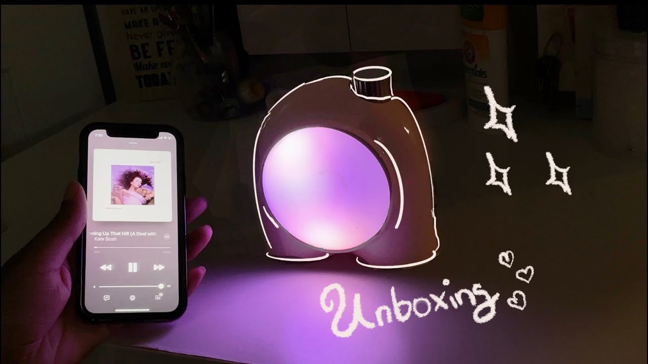 Divoom Planet 9 Aesthetic Mood Light | Unboxing & Review | RGB Kawaii ...