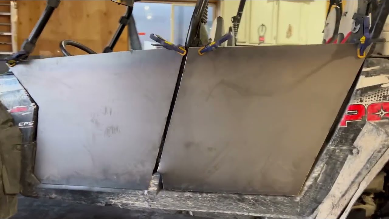 Custom built RZR doors! Part 1 - YouTube