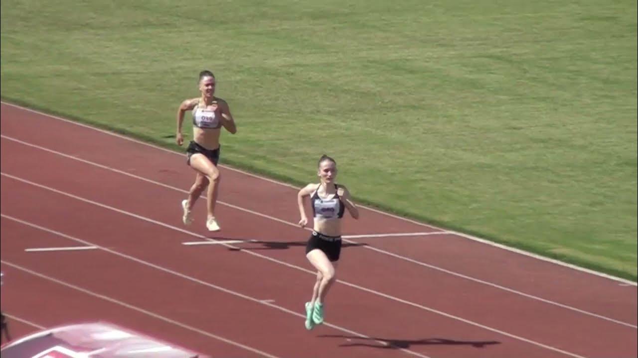 Kampionati i 86-te Kombetar per te Rritur Elbasan 2024 400m/h Women - YouTube