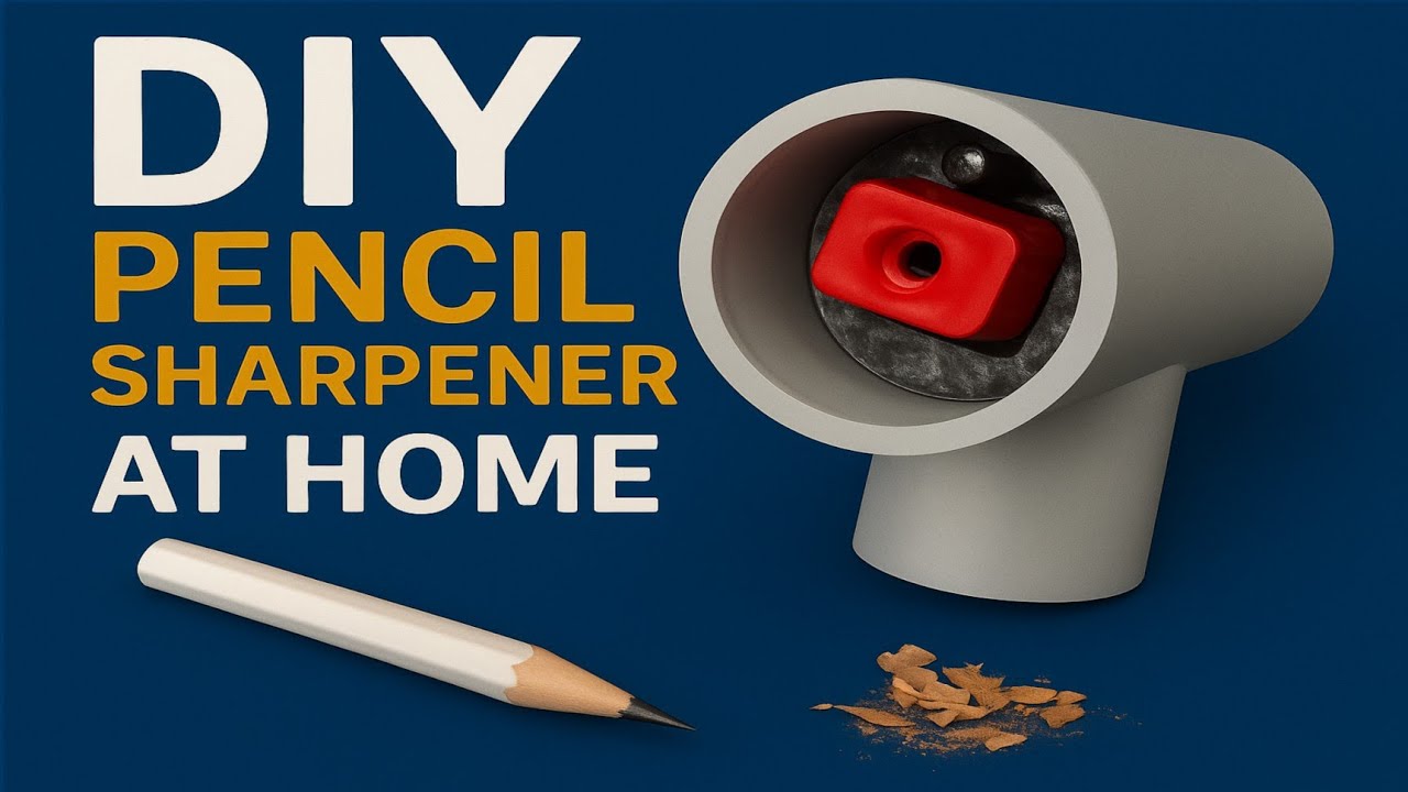 How to make Electric Pencil Sharpener For Science Project - YouTube