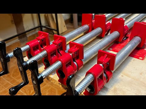 Cómo hacer sargentos para mi taller de carpintería - YouTube