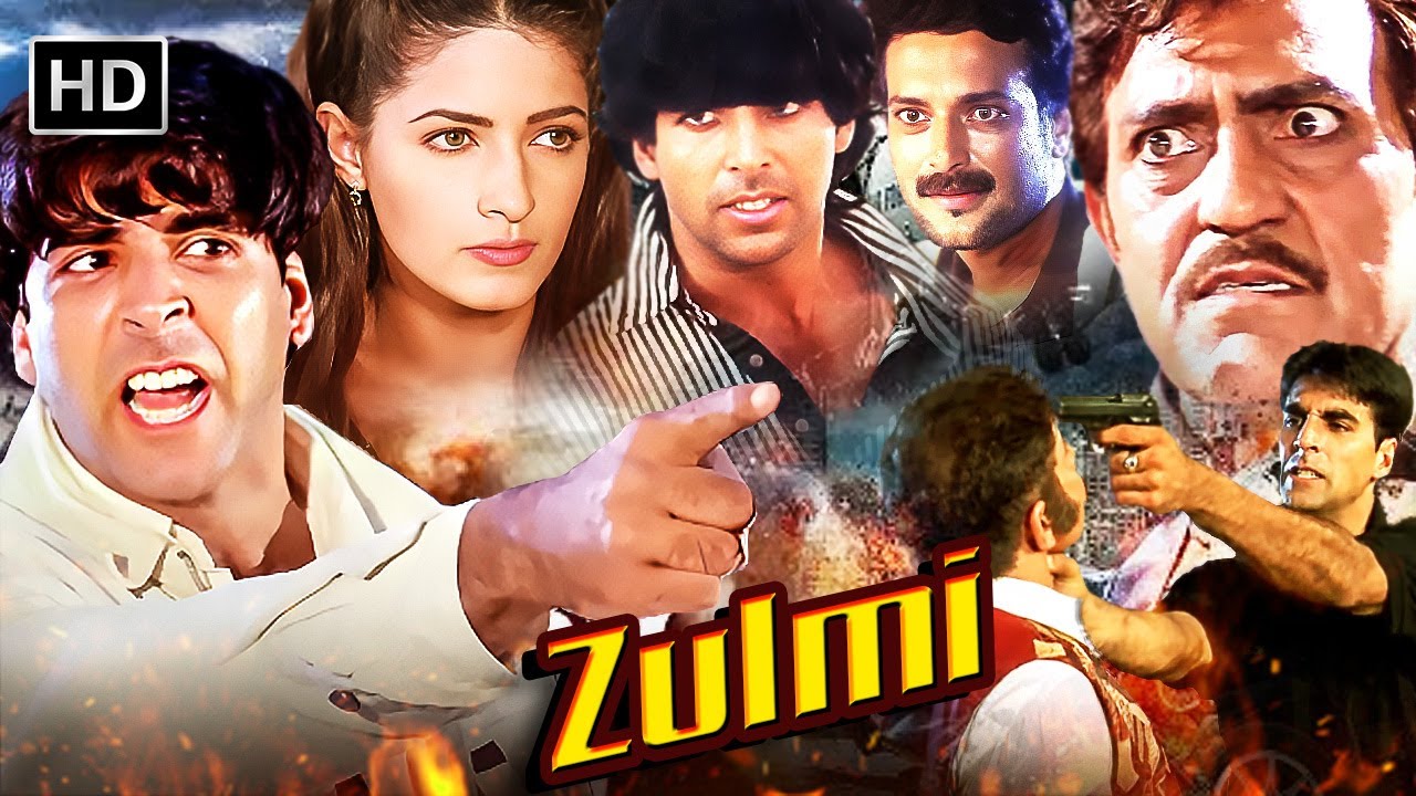 Zulmi (1999) | Akshay Kumar, Twinkle K, Amrish Puri | Full HD Action Movie | 90s Bollywood ...