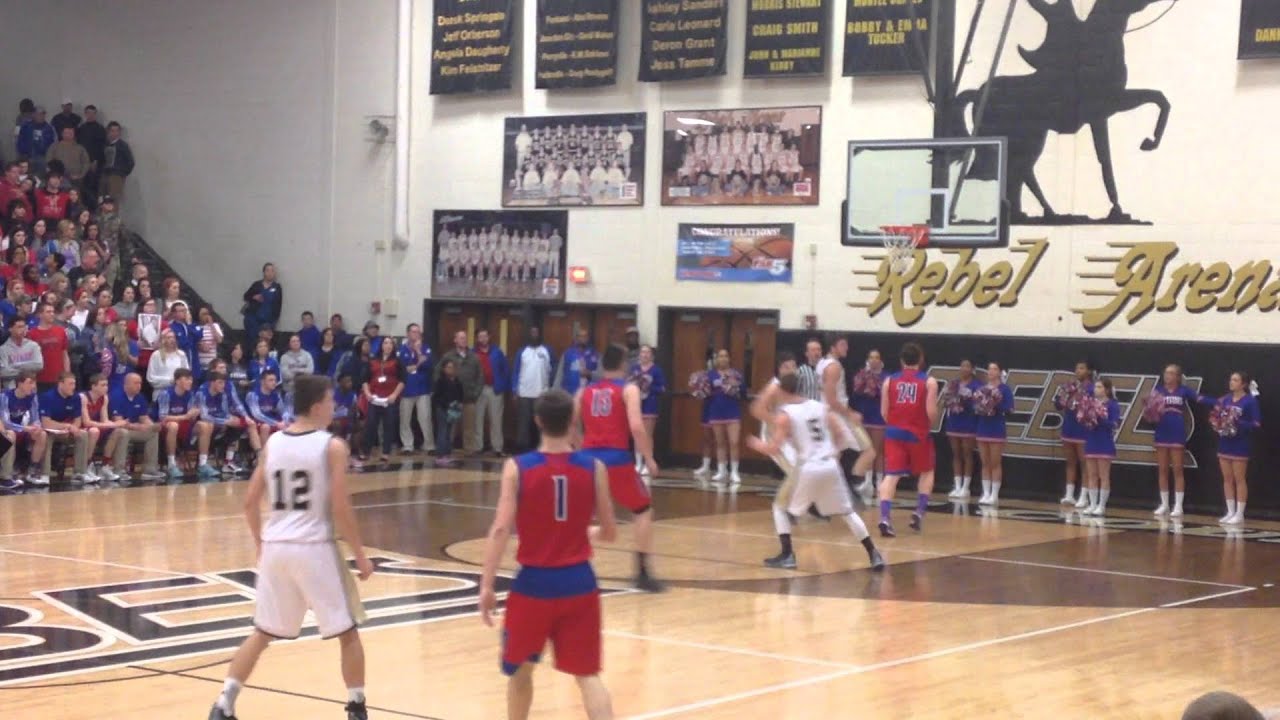 Boyle County's Colton Elkins Dunks on Mercer County - YouTube