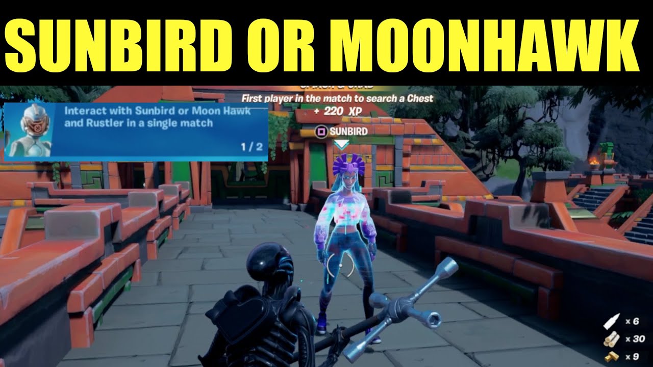 interact with sunbird or moon hawk and rustler in a single match ...