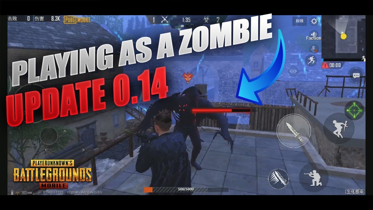 Update 0.14.0 Playing As a Zombie, Dog Companion, Pubg Mobile - YouTube