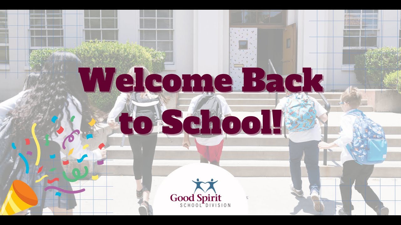 GSSD Welcomes You Back to School! - YouTube