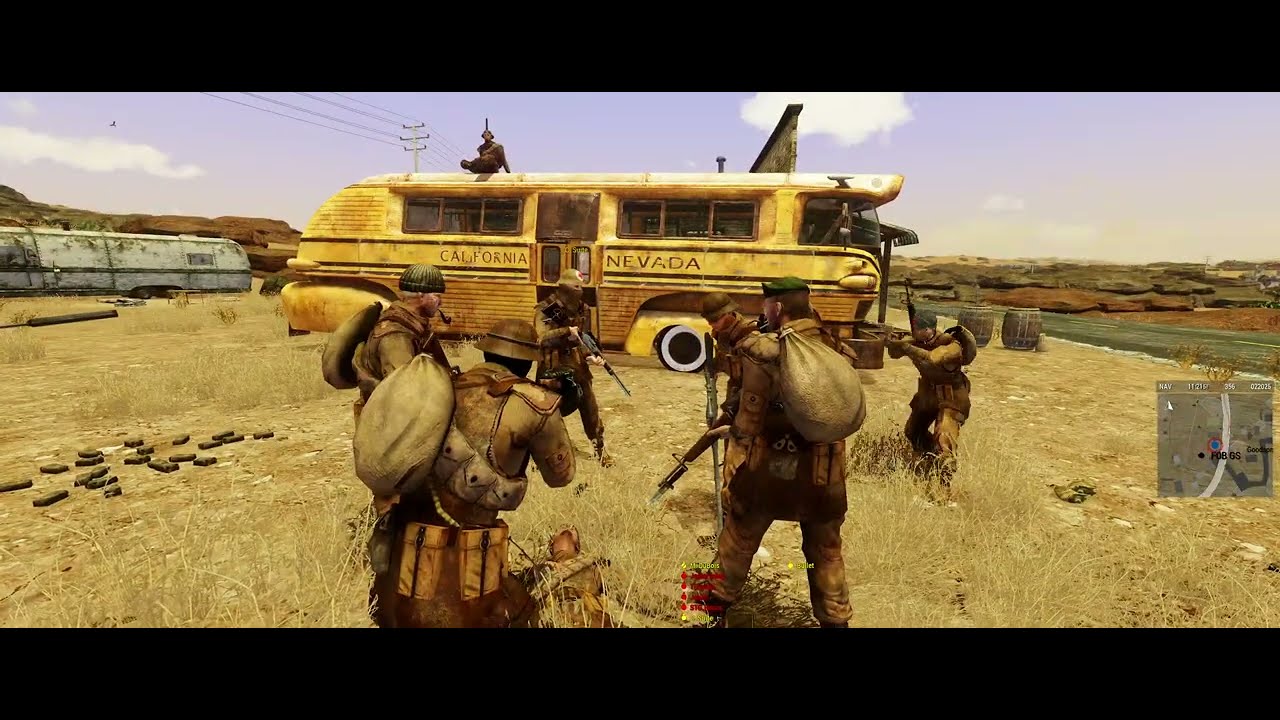 Arma 3 Operation R Day Fallout Power Armor Broken Skull Lunatics - YouTube