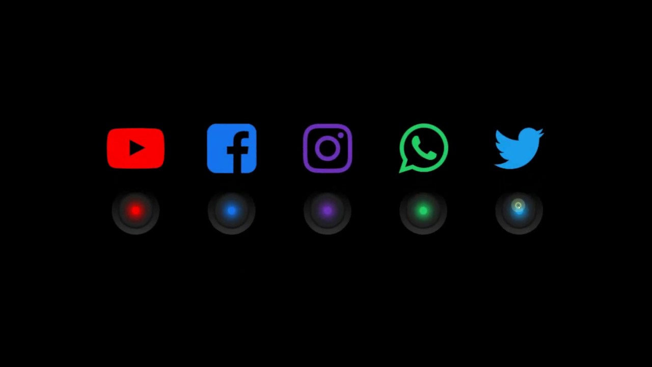 Social Media Icon Rotate Html And Css Youtube 8521