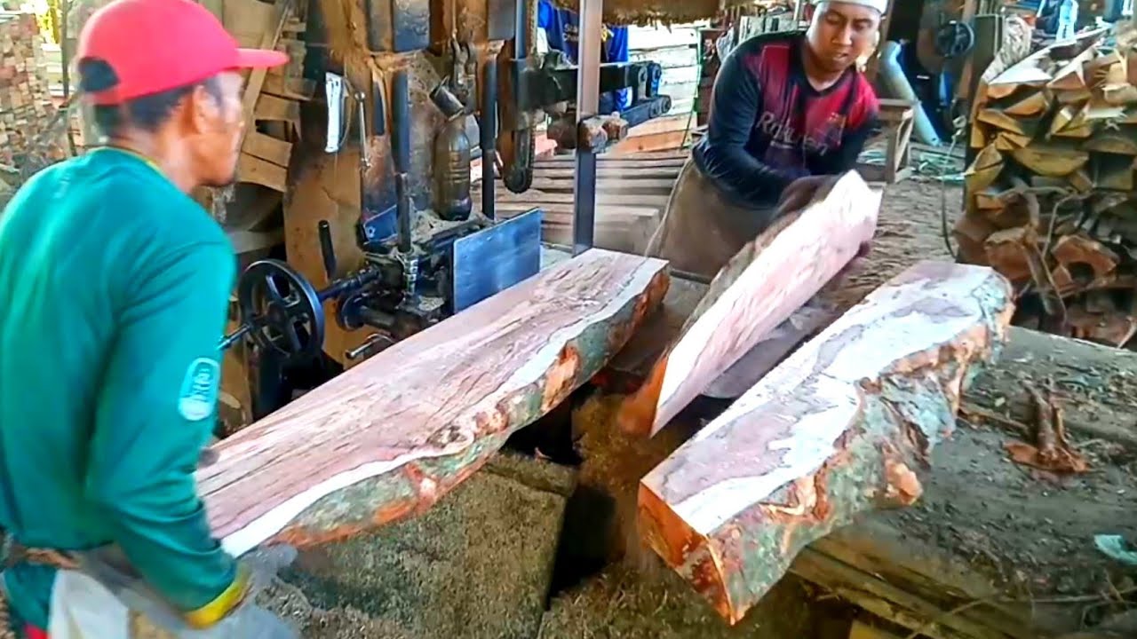 Kayu rambutan,akasia,terap, dan kayu stan - YouTube