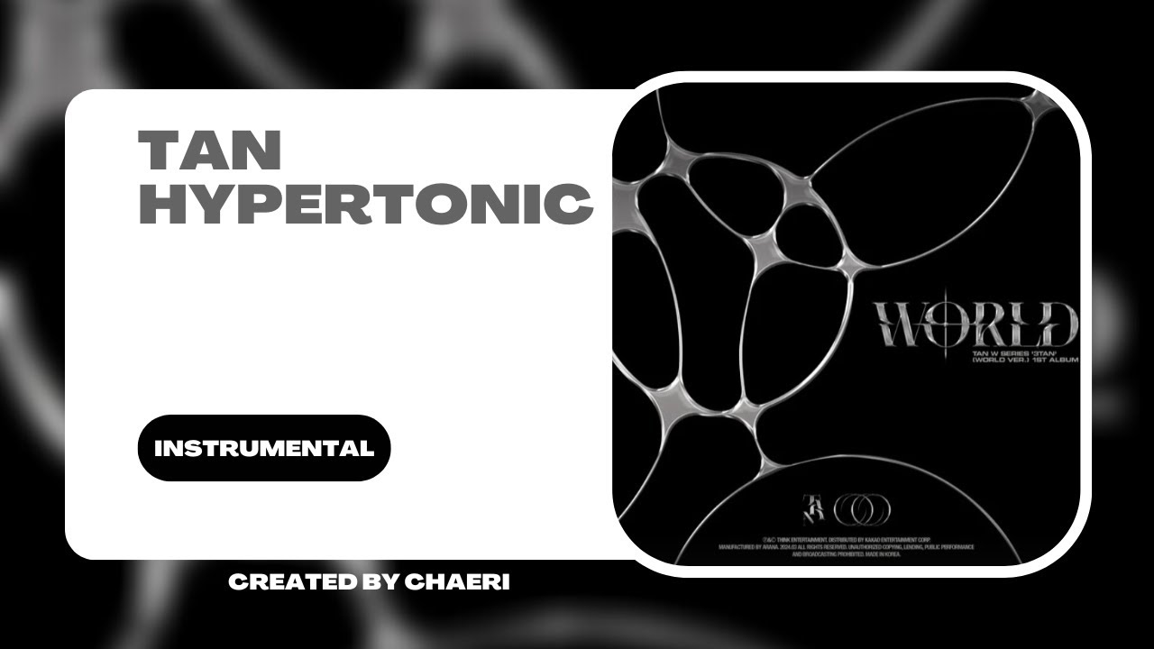 CLEAN INSTRUMENTAL | TAN(티에이엔) - 'HYPER TONIC' - YouTube