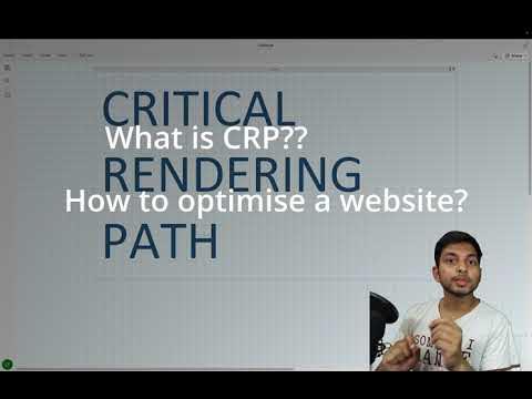 Critical Rendering Path (CRP) - A must know!! #frontend #javascript - YouTube