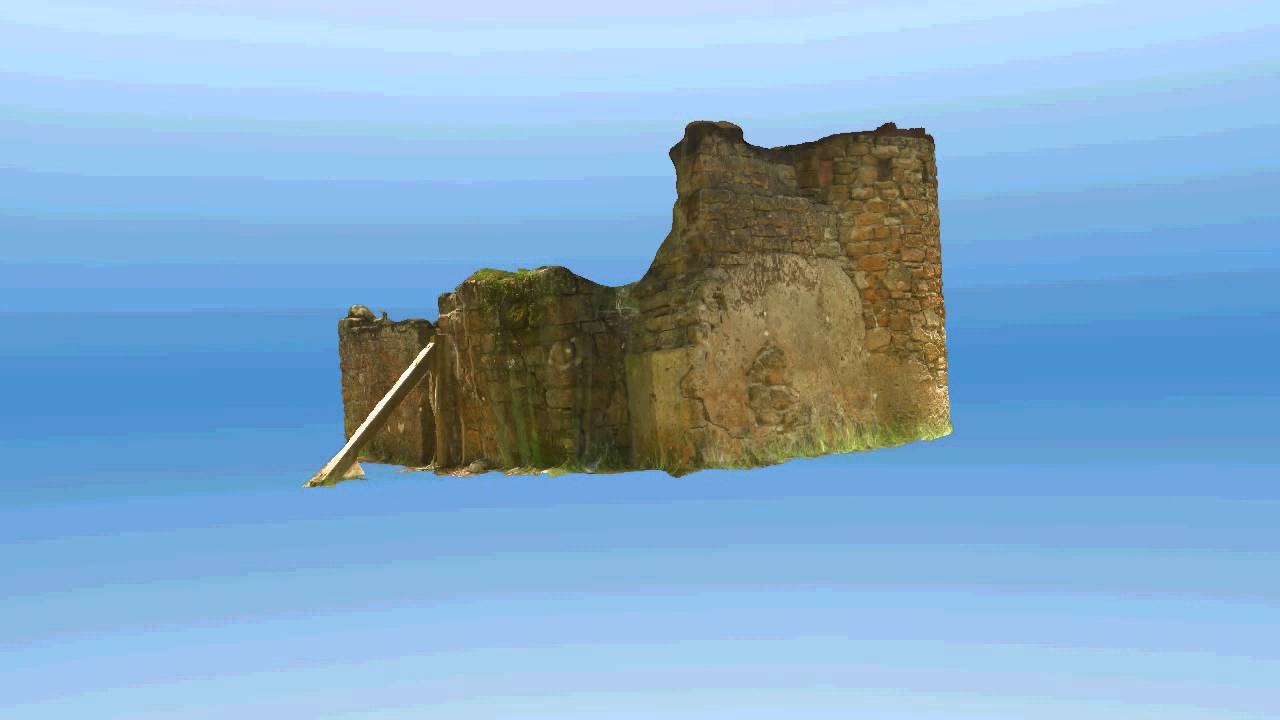 Addison Blockhouse 3D photo model - YouTube