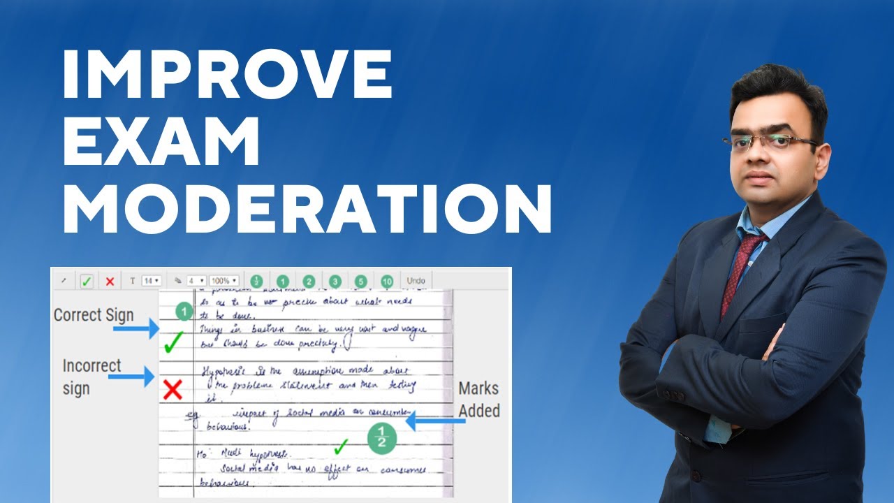 Improve Exam Answer Sheet Moderation using Technology | Eklavvya - YouTube