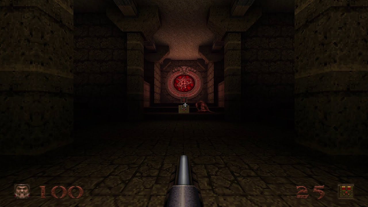 QUAKE EPISODE 4 MISSION 3 THE ELDER GOD SHRINE - YouTube