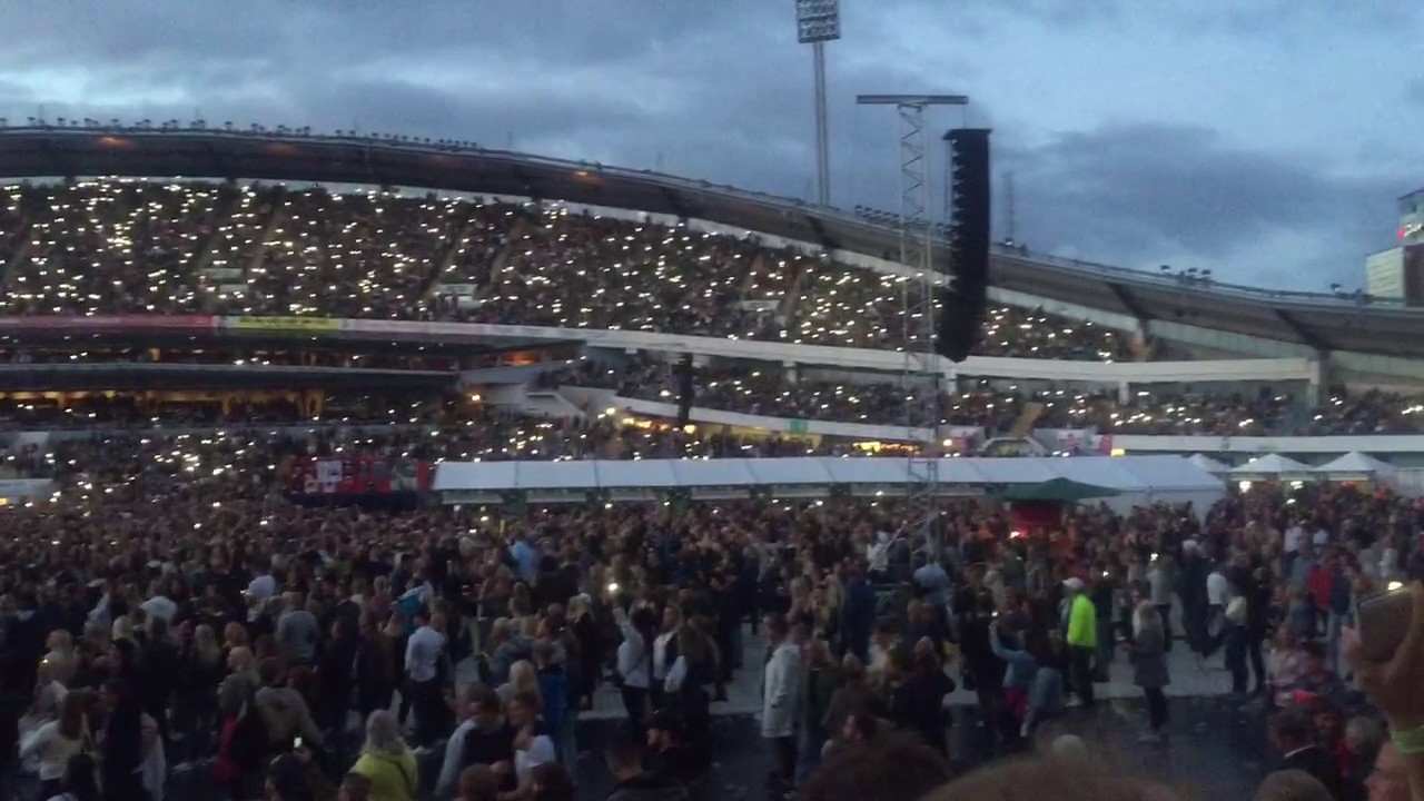 Håkan Hellström - slutet av "Ramlar", mellansnack, "Valborg" Ullevi 29 ...