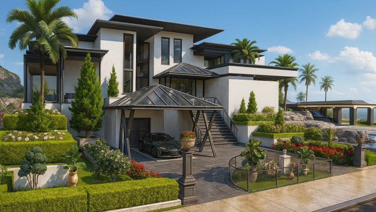 PUBG Home Design Level 30 | Most Beautiful Modern Luxury Home Design ...